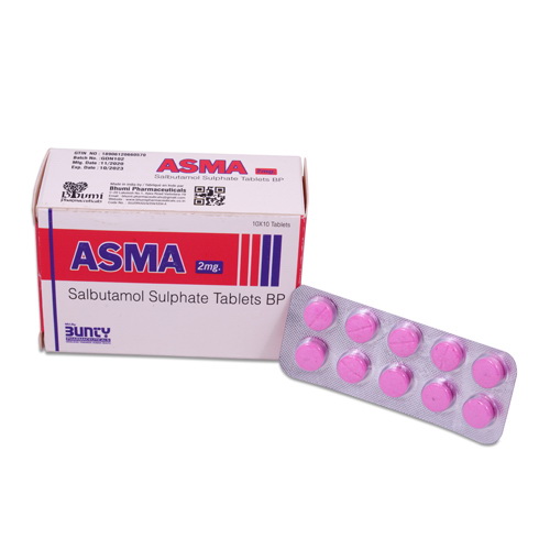 Salbutamol Sulphate Tablets Manufacturer, Supplier, Exporter